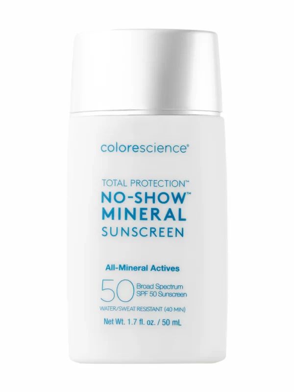 COLORESCIENCE Total Protection No Show Mineral Sunscreen SPF 50 | Lift ...